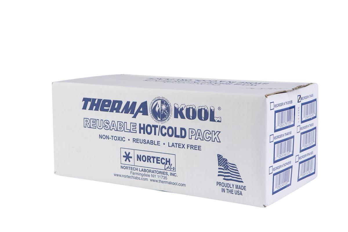 4" x 9" Therma-Kool Reusable Cold/Hot Packs, 50/Case