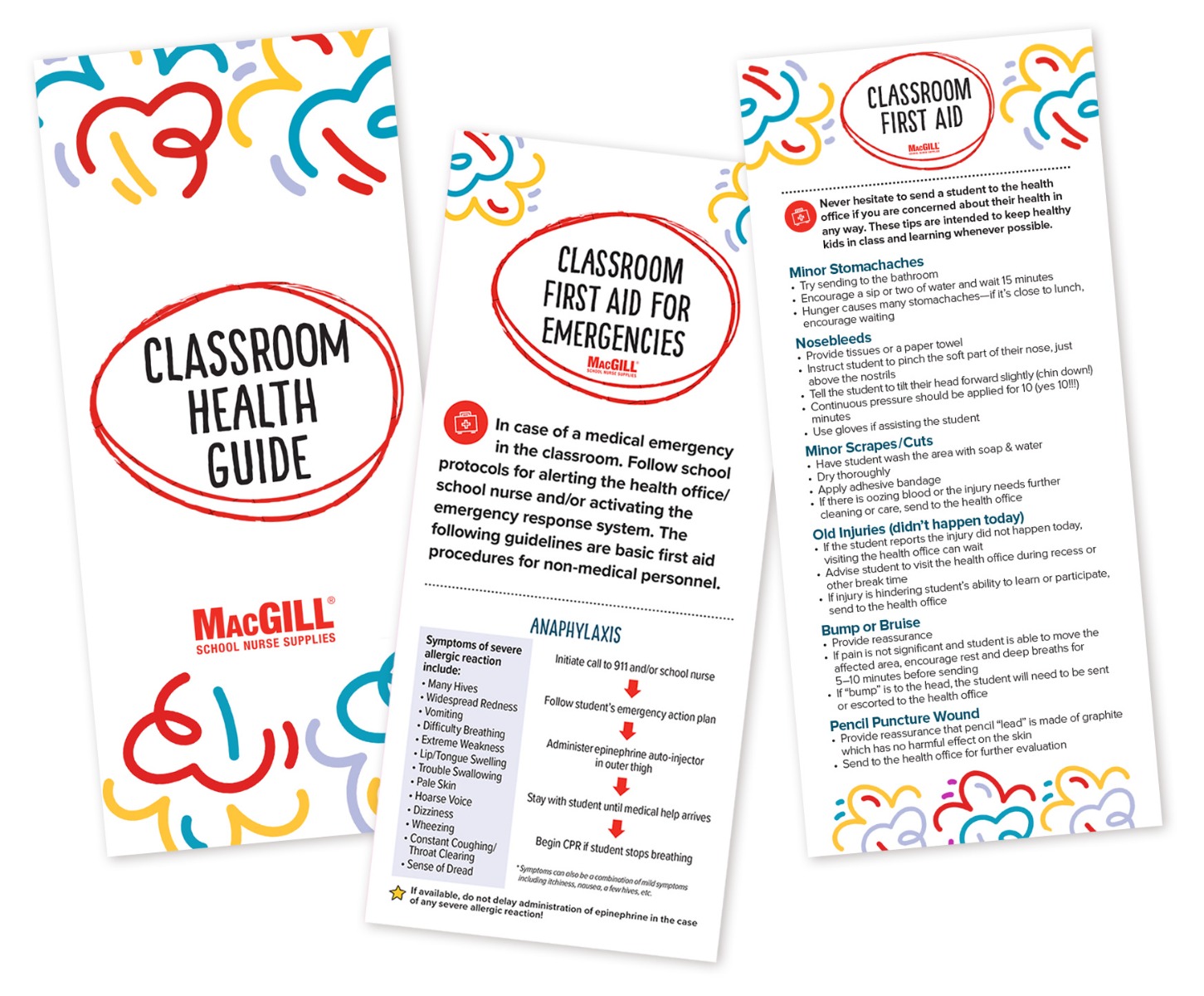 MacGill Classroom Guide and First Aid Cards Set