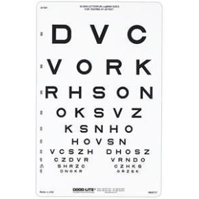 Far Vision Charts - Vision - Hearing & Vision - Shop