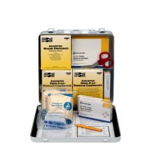 School Bus First Aid Kit, Metal, Complete
