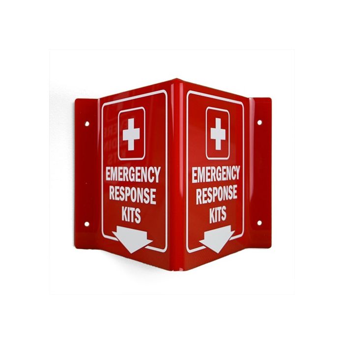 Emergency Response Kit 3D Sign