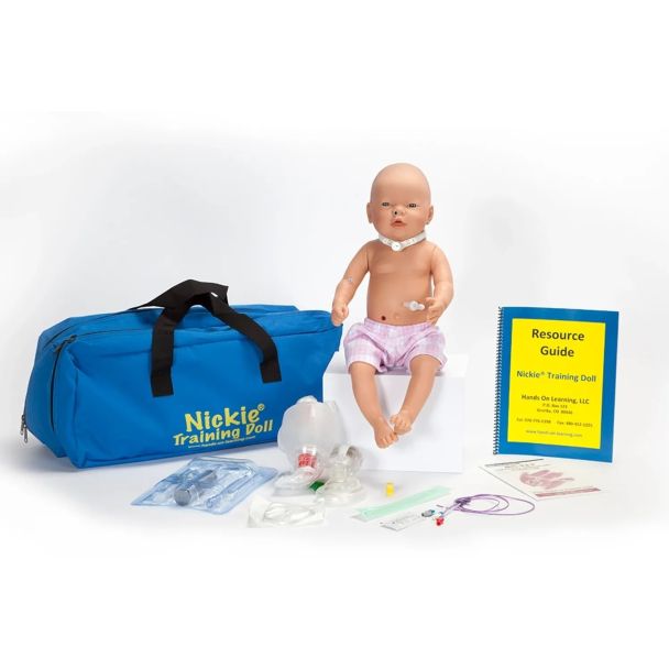 Nickie® Training Manikin, Light Skin Female