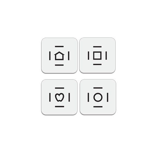 Crowded LEA Symbols® Flash Cards