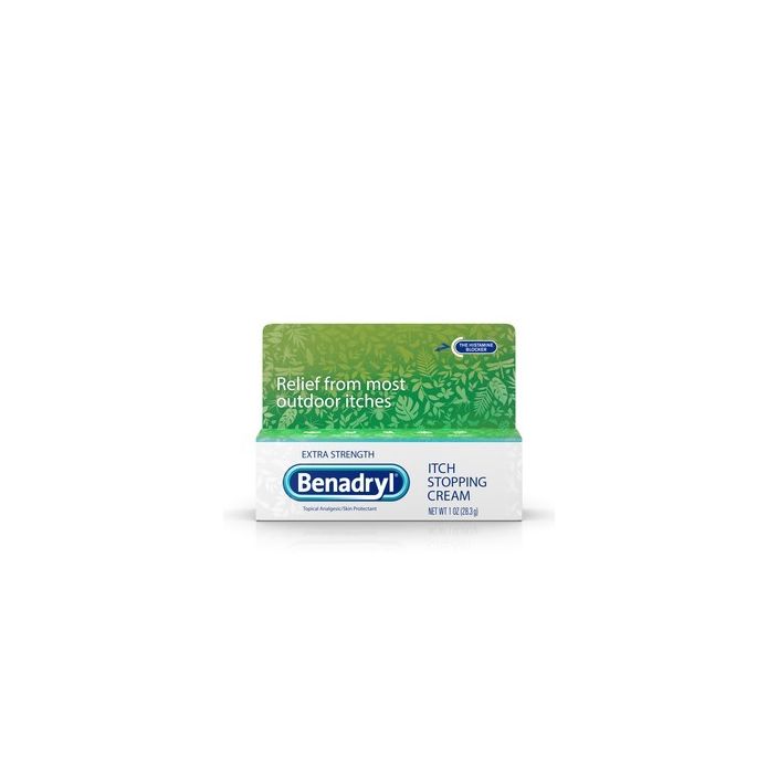 Benadryl Extra Strength 2% Itch Stopping Cream, 1 Oz Tube