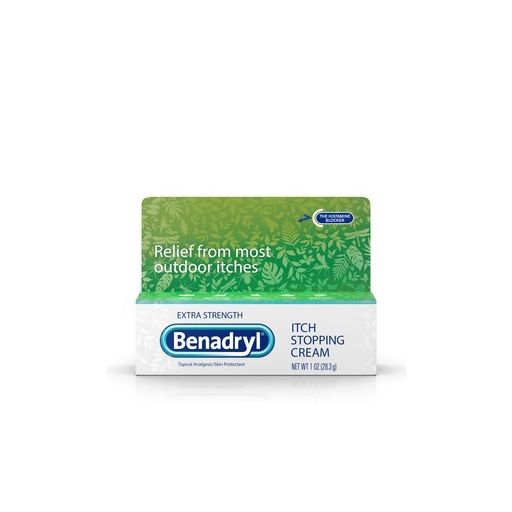 Benadryl Extra Strength 2% Itch Stopping Cream, 1 Oz Tube