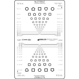 LEA Symbols® Near Vision Chart for Illuminated Cabinets