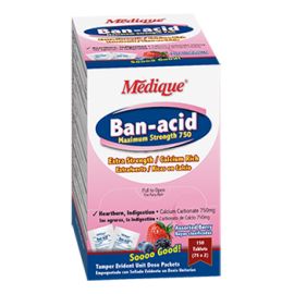 Economy Banacid Maximum Strength 750, 75 x 2 Unit Dose Packs