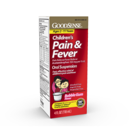 Acetaminophen Children's Liquid, 4 Oz Bottle