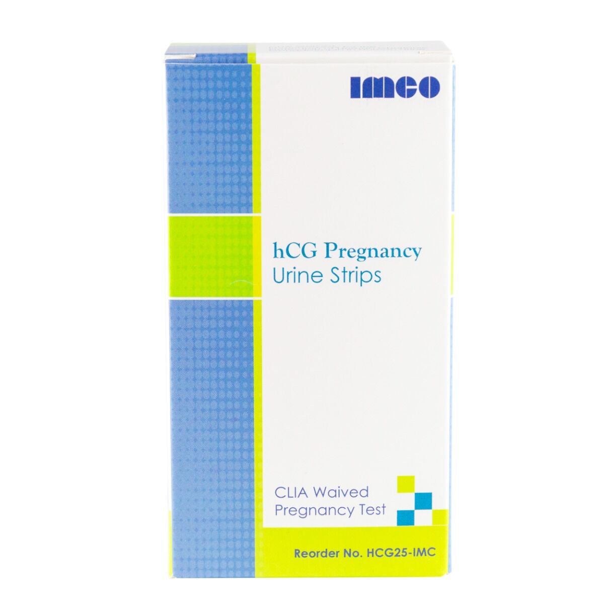hCG Urine Pregnancy Tests 25/Box, Dipstick Format
