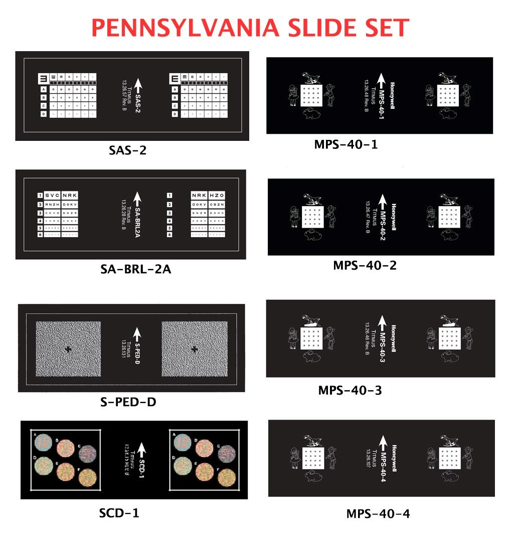 Titmus® V4 Screener with Pennsylvania Slide Set